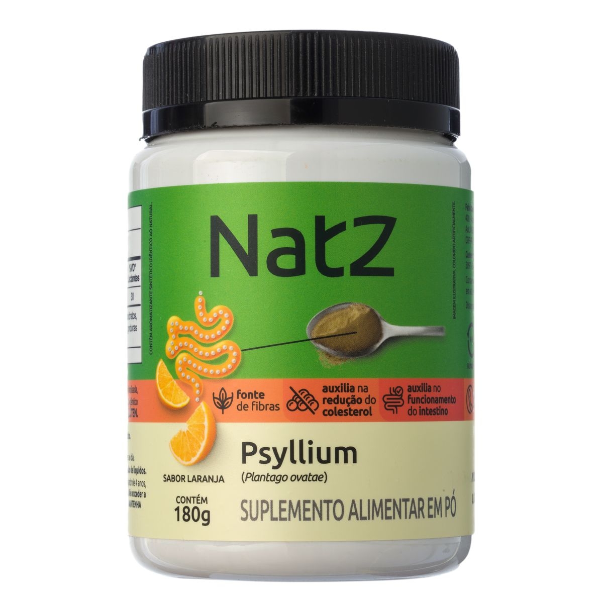 Suplemento Alimentar Natz Psyllium 180g: Preço online exclusivo | Drogasil