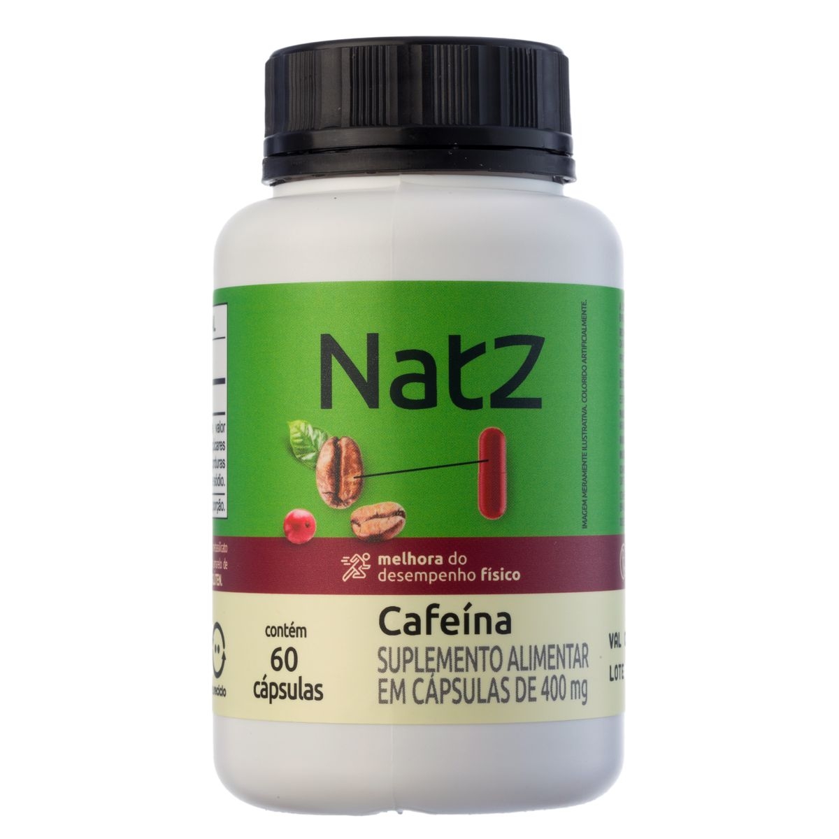 Suplemento Alimentar Natz Cafeína 60 Cápsulas: Preço exclusivo | Drogasil