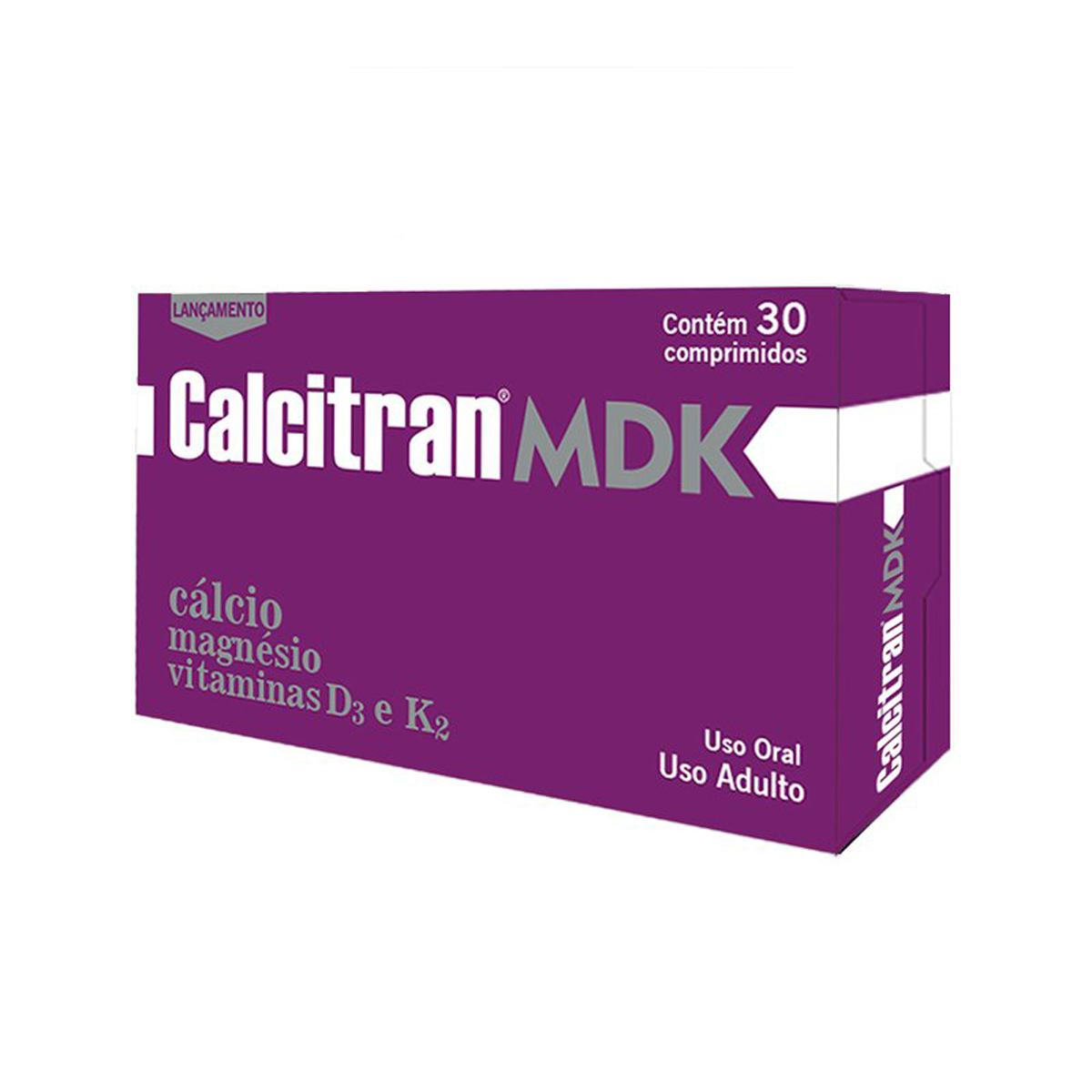 Calcitram MDK 30 Comprimidos Divcon | Drogasil
