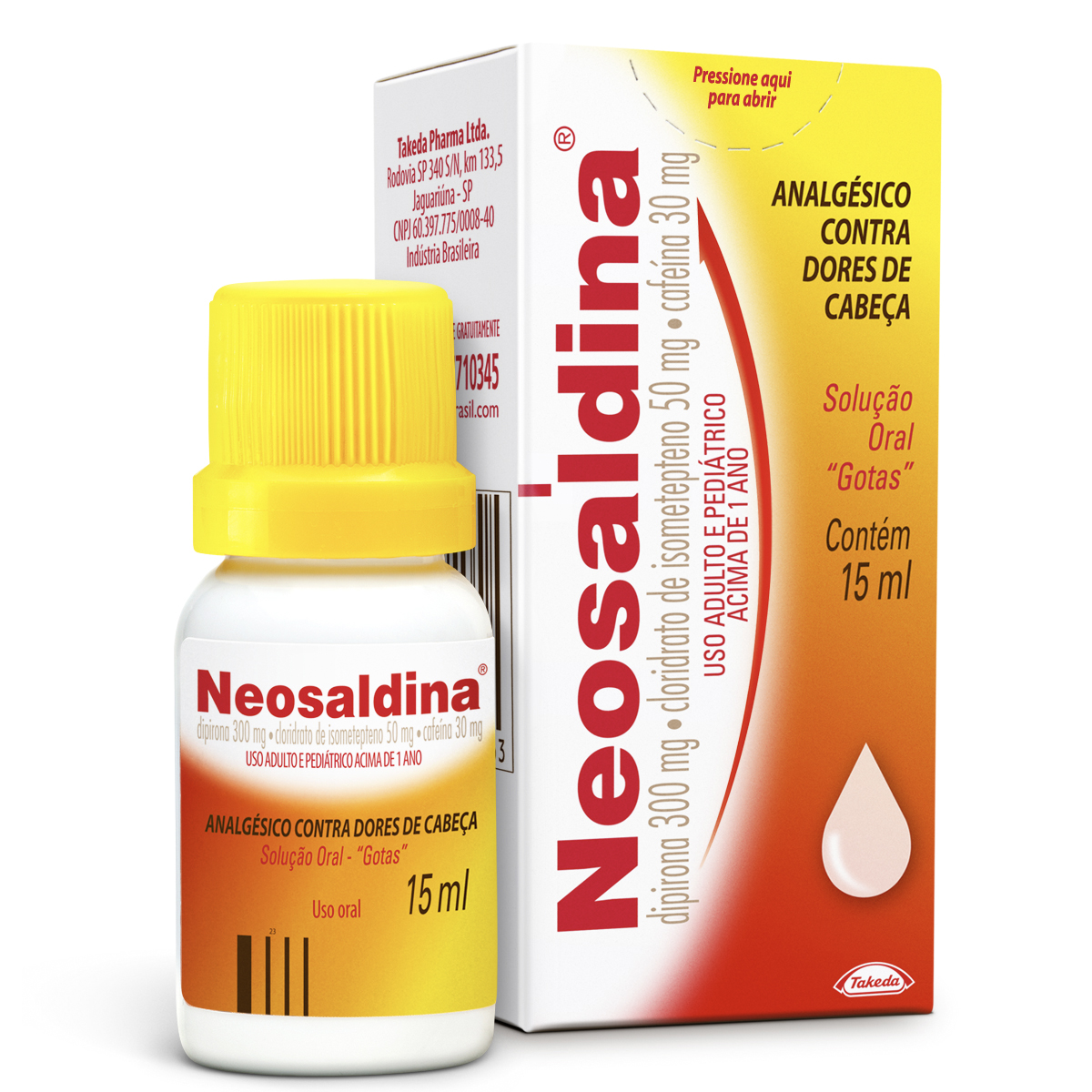 Neosaldina 15 ml Takeda | Drogasil