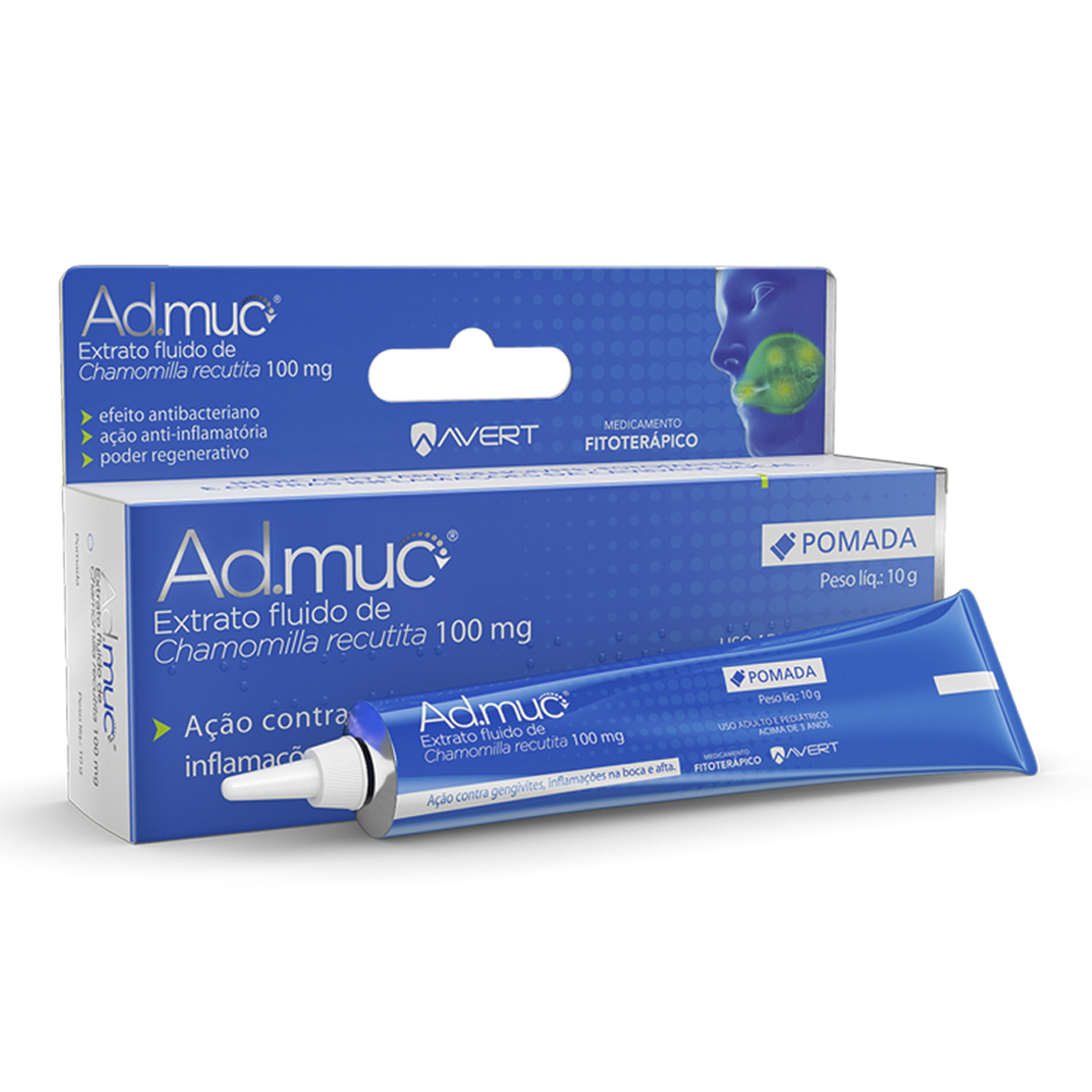 AD-Muc 10g Pomada Biolab | Drogasil