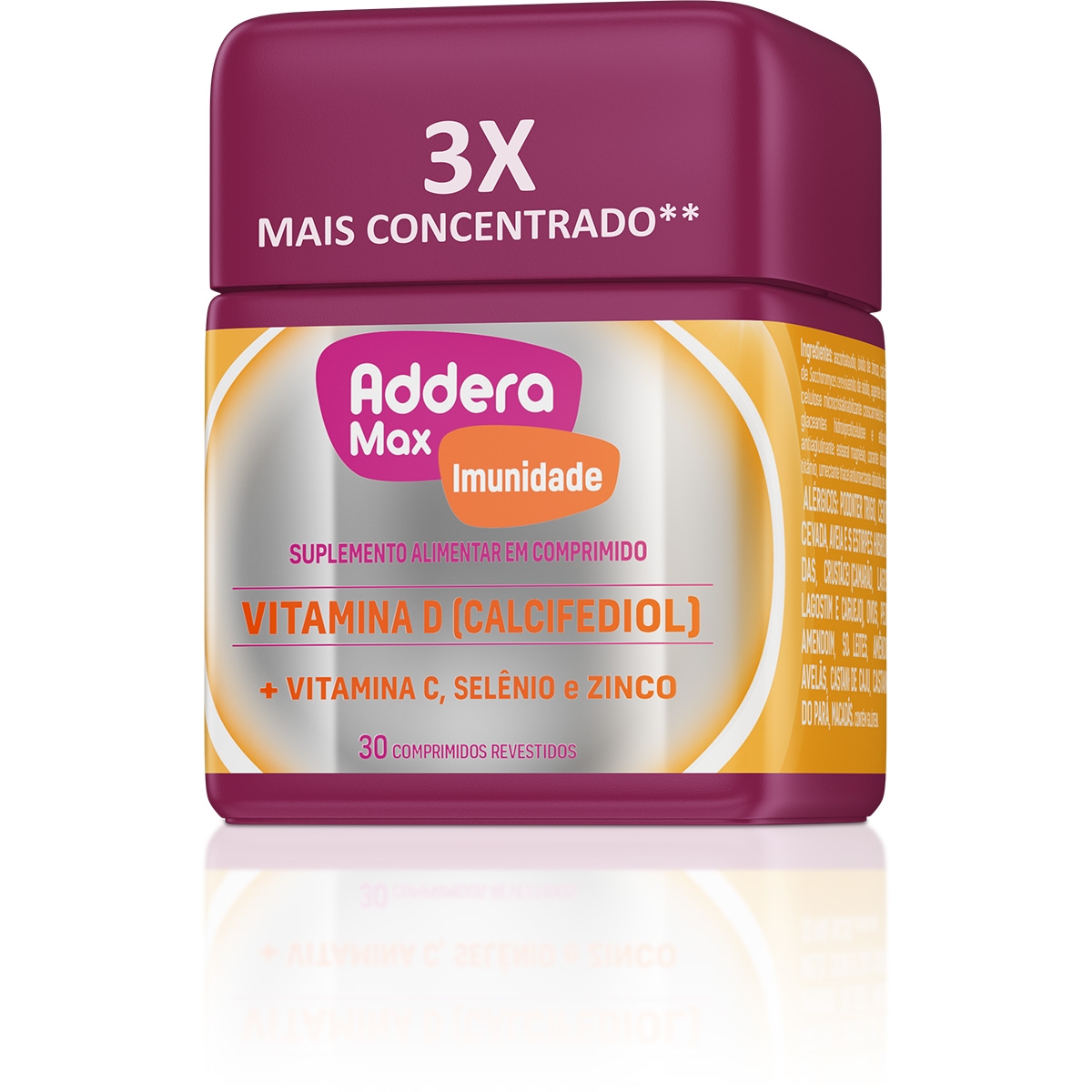 Addera Max +Imunidade Vitamina D comprimidos: Para que serve | Drogasil