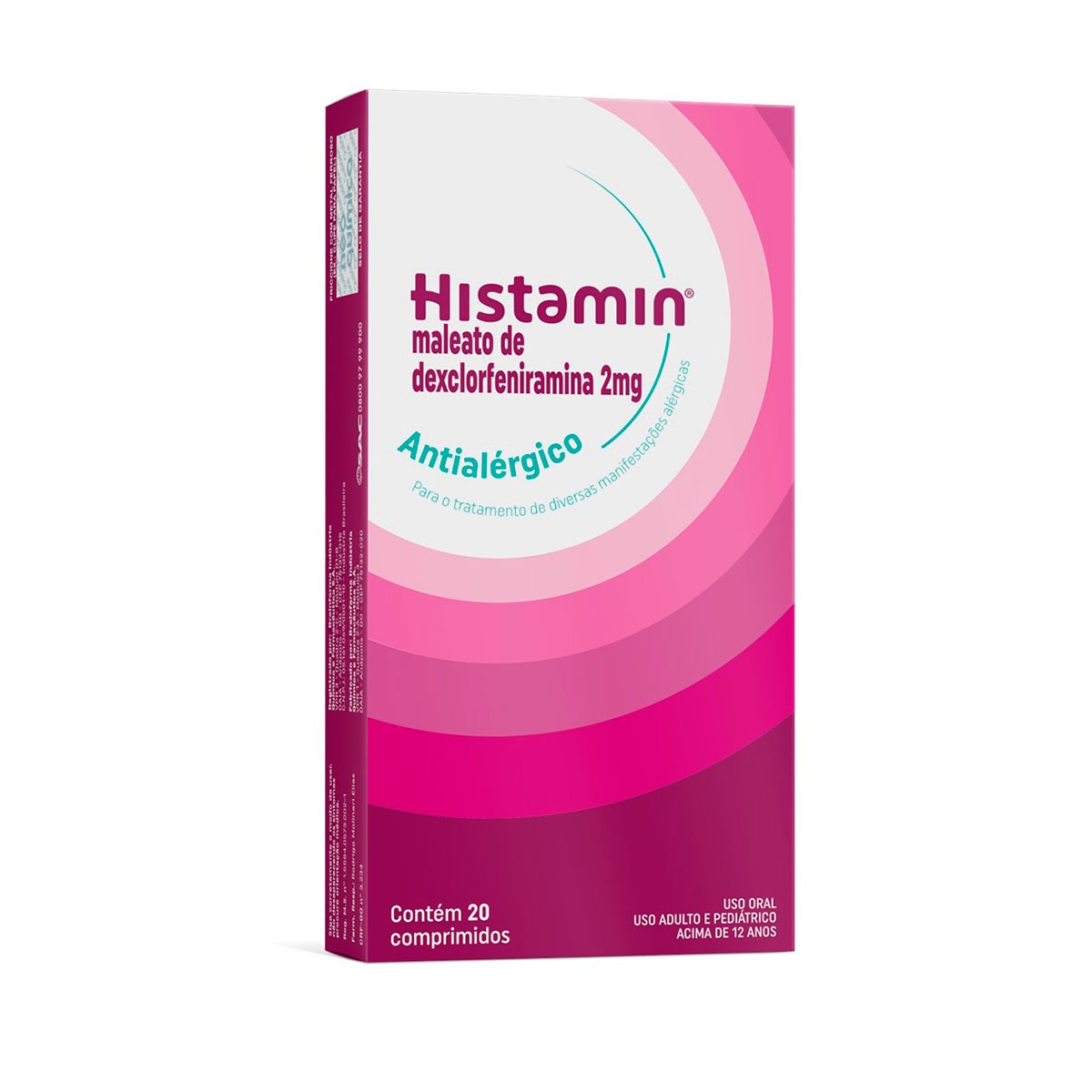 Histamin 2 mg Neo Quimica | Drogasil
