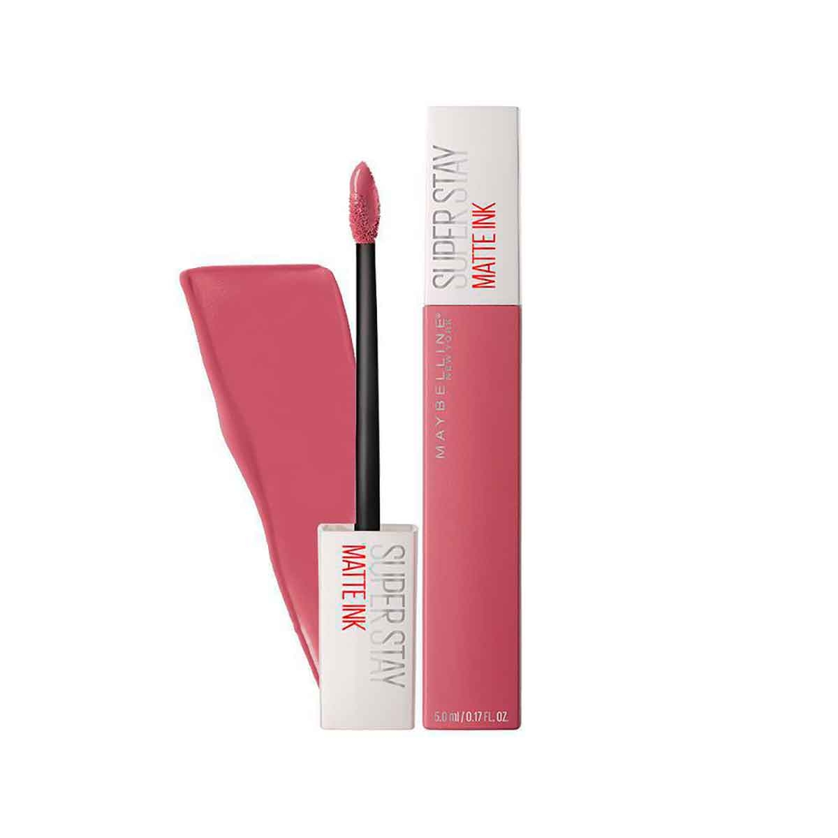 Batom Líquido Maybelline SuperStay Matte Ink Cor Lover com 1 unidade de ...