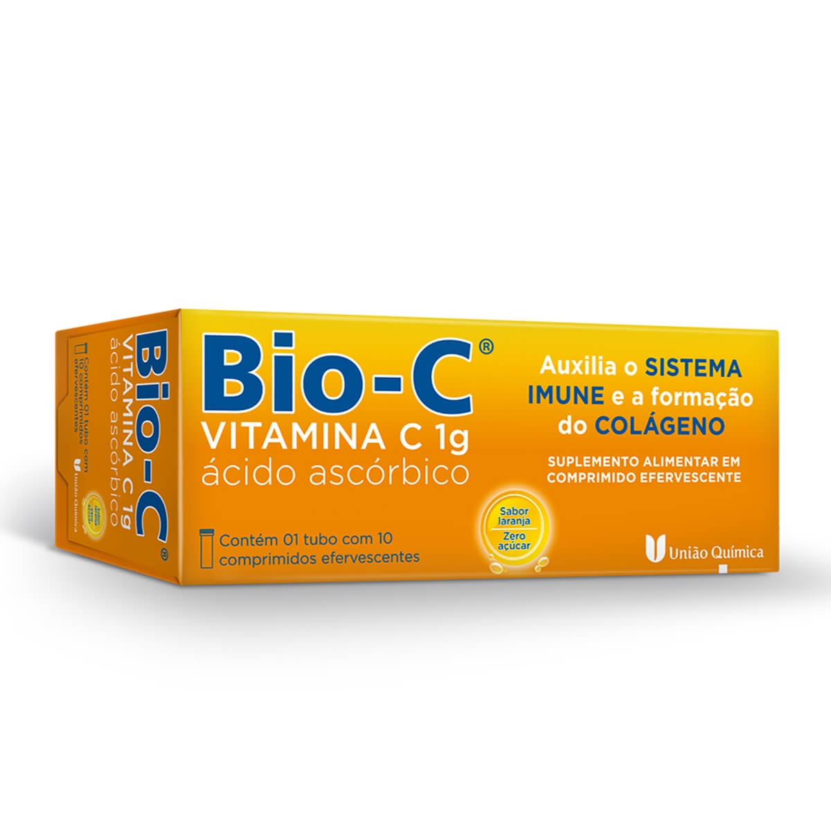 Vitamina C Bio-C 1g com 10 Comprimidos Efervescentes | Drogasil