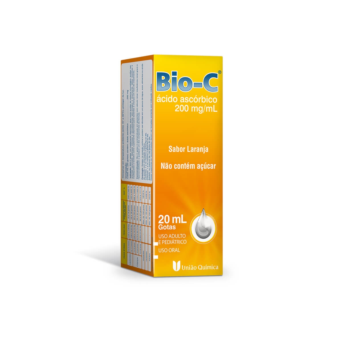 Bio-C 200mg/ml Gotas 20ml | Drogasil