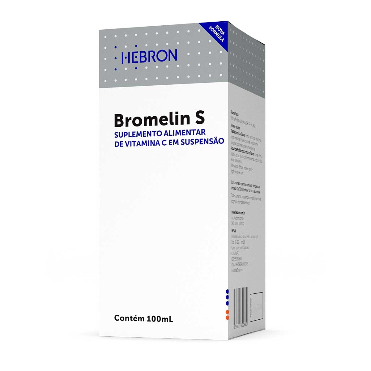 Bromelin S suspensão com 100ml | Drogasil