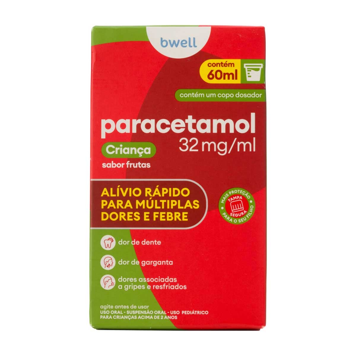 Paracetamol Criança 32mg/ml 60ml: saiba preço e para que serve | Drogasil