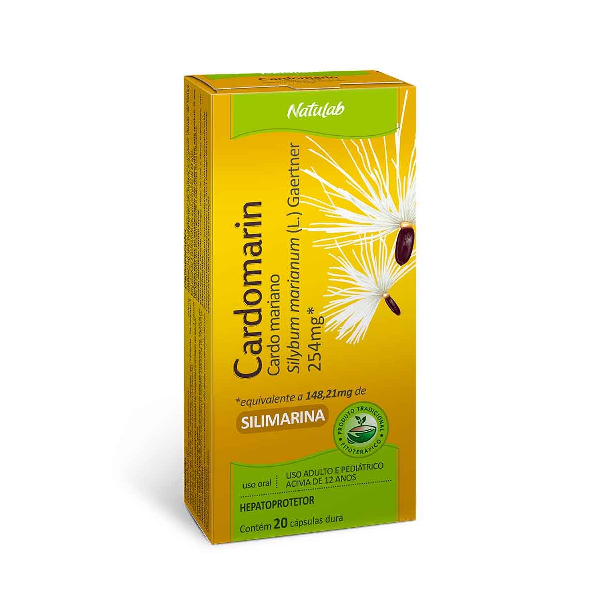 CARDOMARIN 254MG 20 CAPSULAS | Drogasil