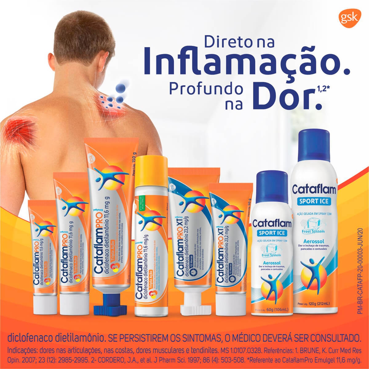Cataflam 60g Sport Ice Aerosol - preço e onde comprar | Drogasil