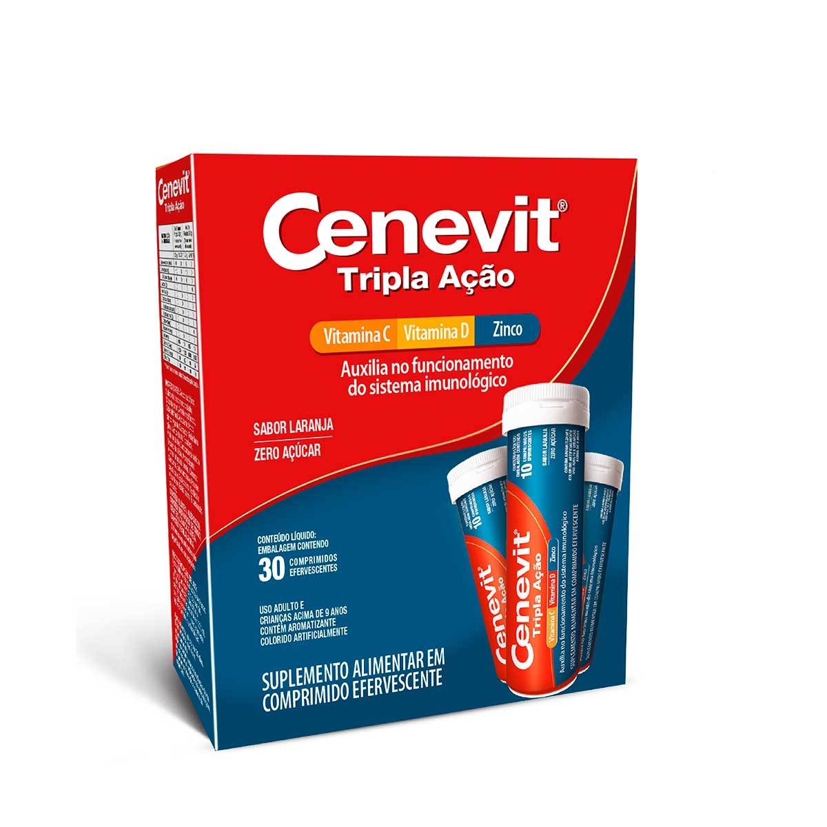 Cenevit Tripla Ação Comprimidos Efervescentes: Para que serve | Drogasil