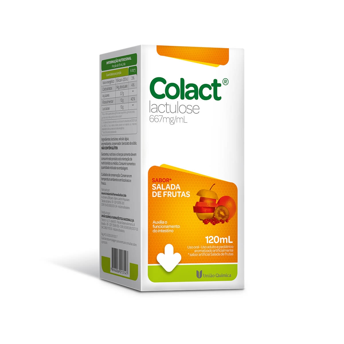 Colact 667mg/ml Sabor Salada de Frutas com 120ml | Drogasil