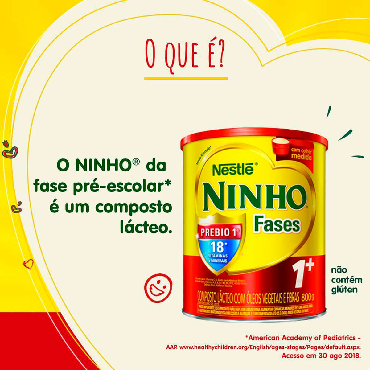 Nestlé Ninho Fases 1+ Composto Lácteo 800g | Drogasil