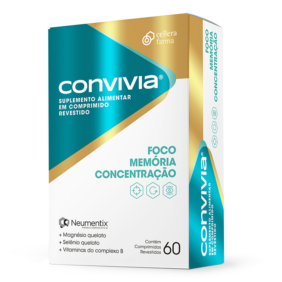 Suplemento Convivia 60 comprimidos: veja preço e para que serve | Drogasil