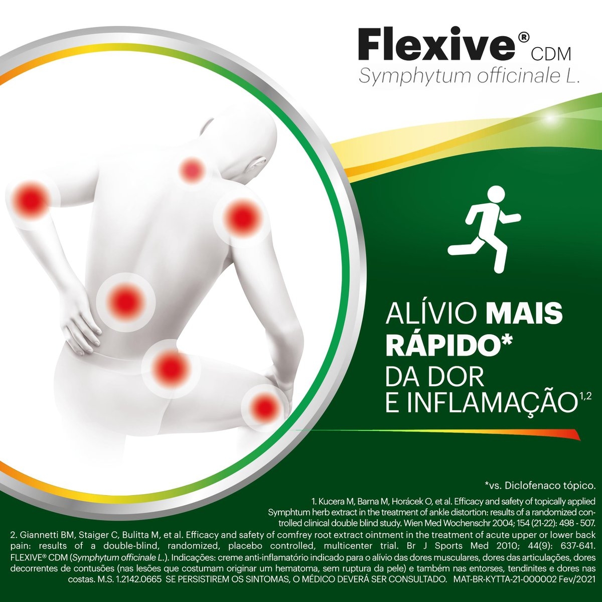 Creme Anti-Inflamatório Flexive CDM com 25g | Drogasil
