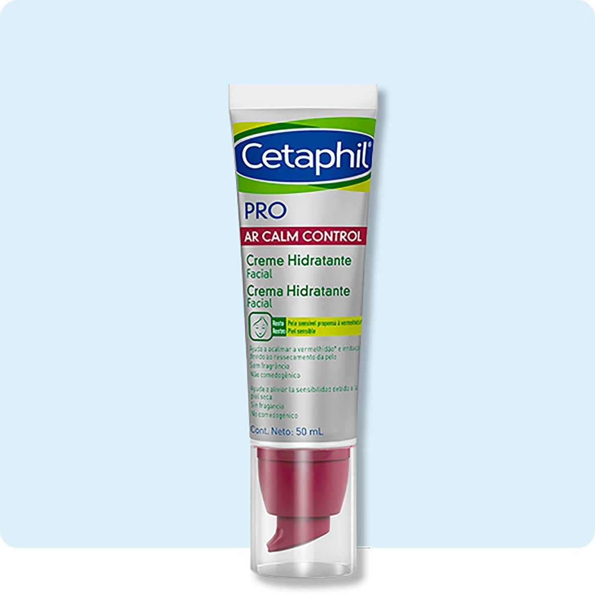 Creme Hidratante Facial Cetaphil Pro AR Calm Control com 50g em ...