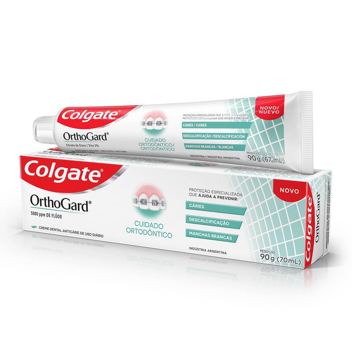 Pasta de Dente Colgate Orthogard com 90g: Menor preço online | Drogasil
