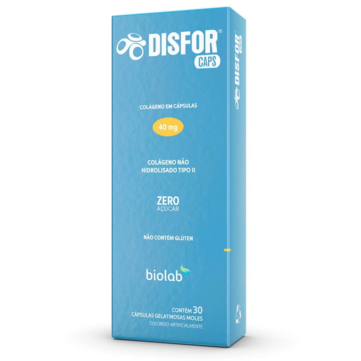 Disfor Caps 40MG 30 Cápsulas Gelatinosas Moles | Drogasil