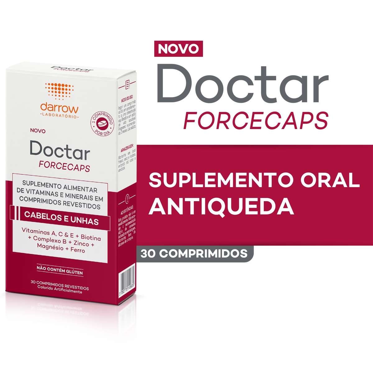 Doctar Forcecaps comprimidos: veja preço, bula e para que serve | Drogasil