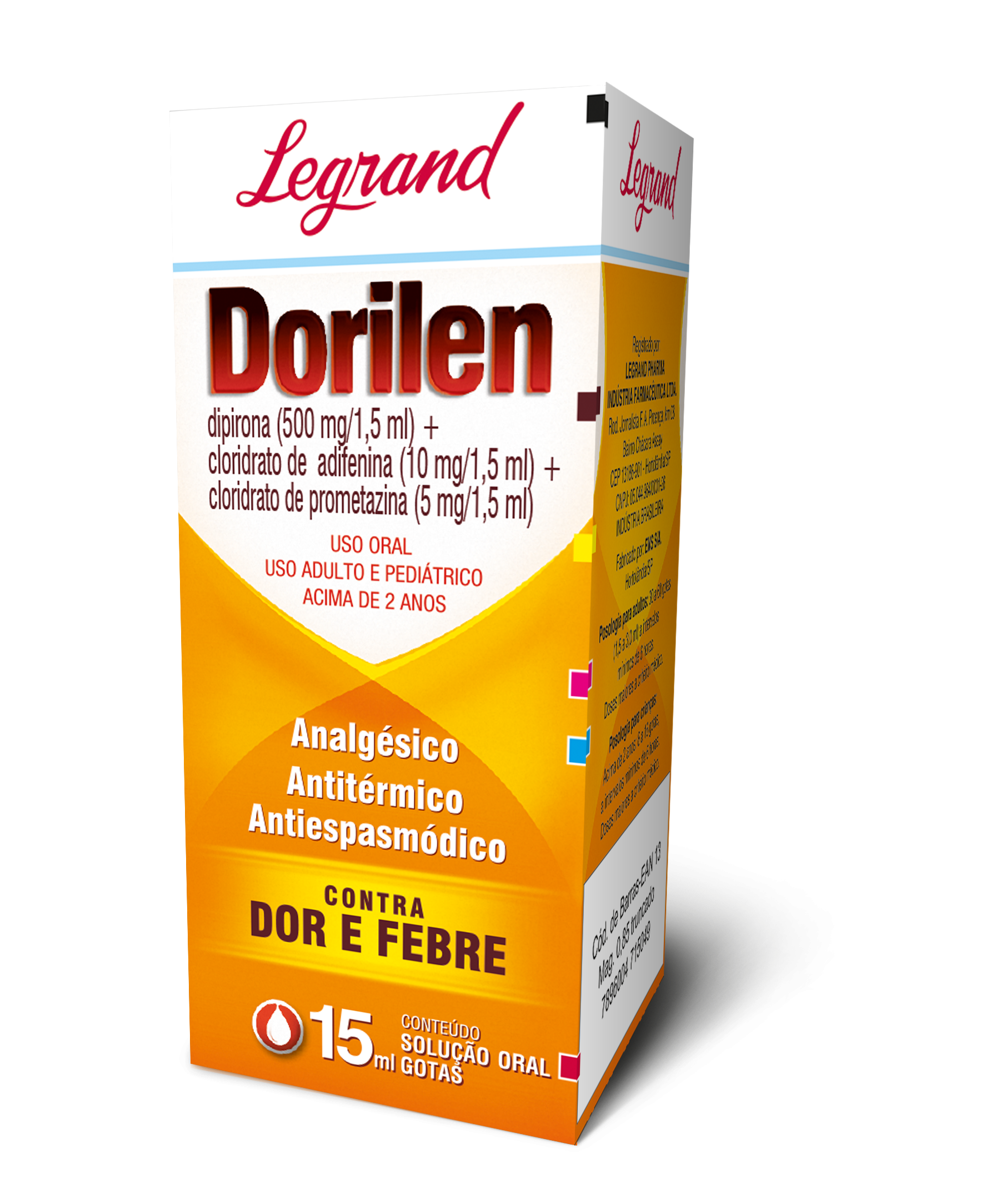 Dorilen Gotas 15ml com menor preço | Drogasil