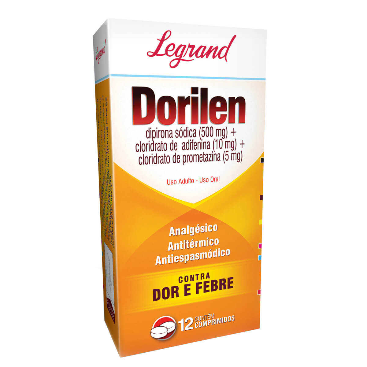 Dorilen 12 Comprimidos | Drogasil