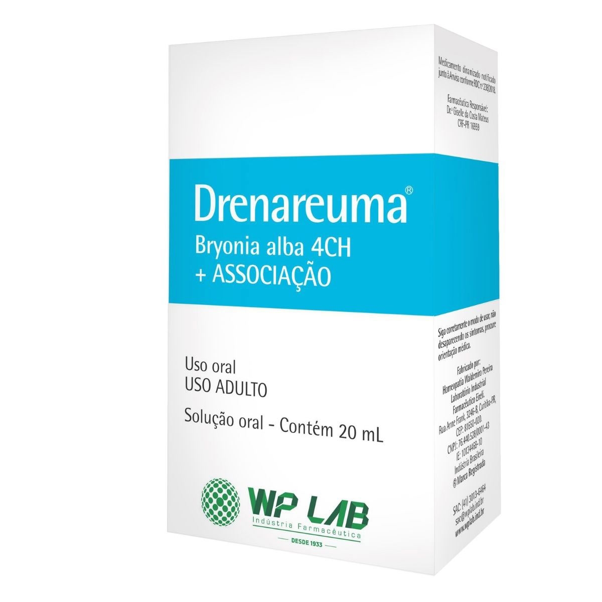 Drenareuma Bryonia 4CH + Associação Solução Oral 20ml com menor preço ...