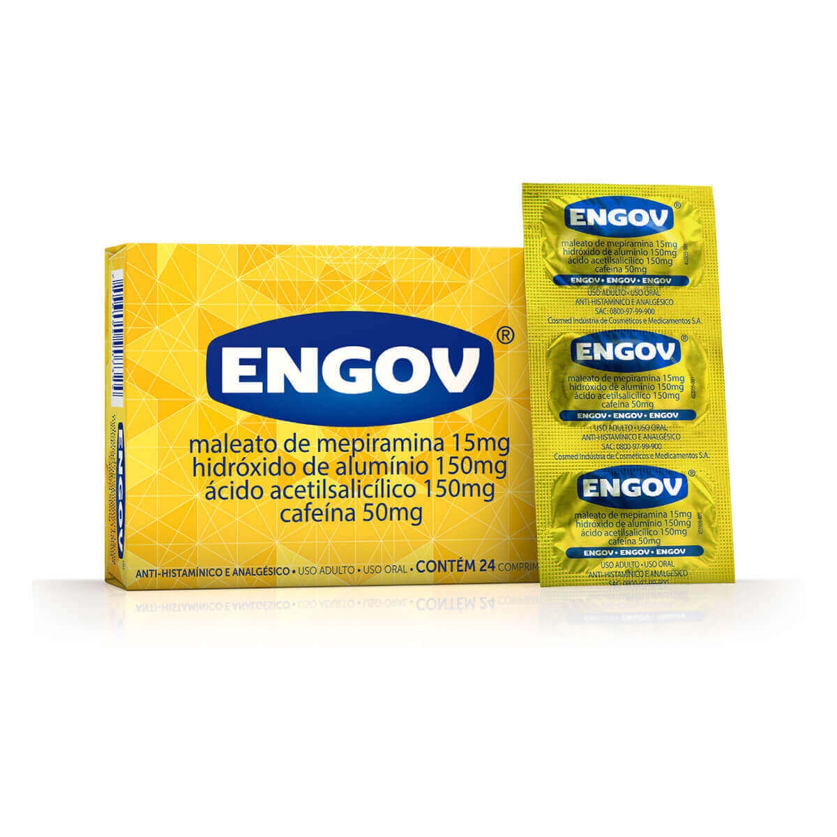 Engov com 24 Comprimidos | Drogasil