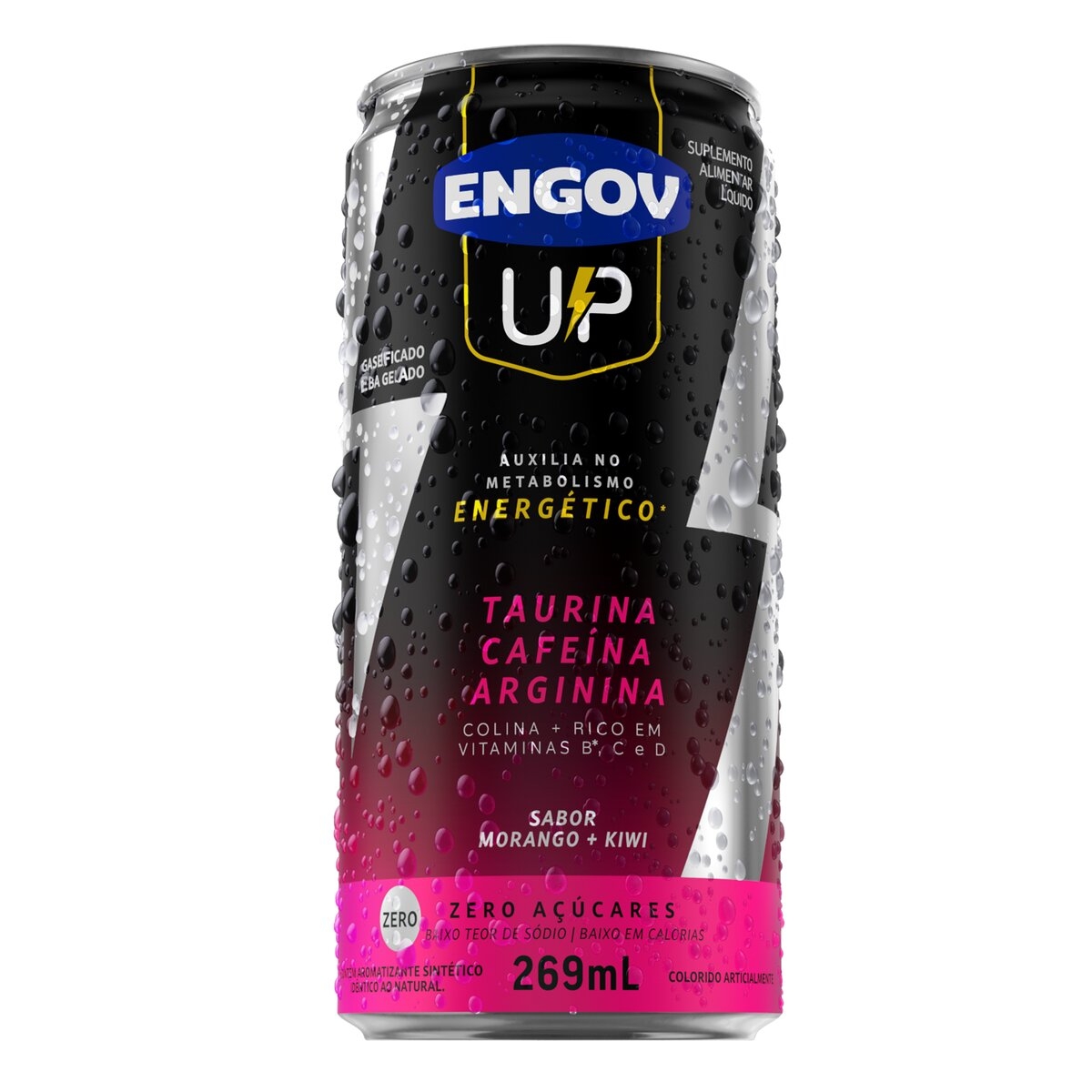 Compre Engov Up Morango e Kiwi Lata 269ml pelo melhor preço | Drogasil