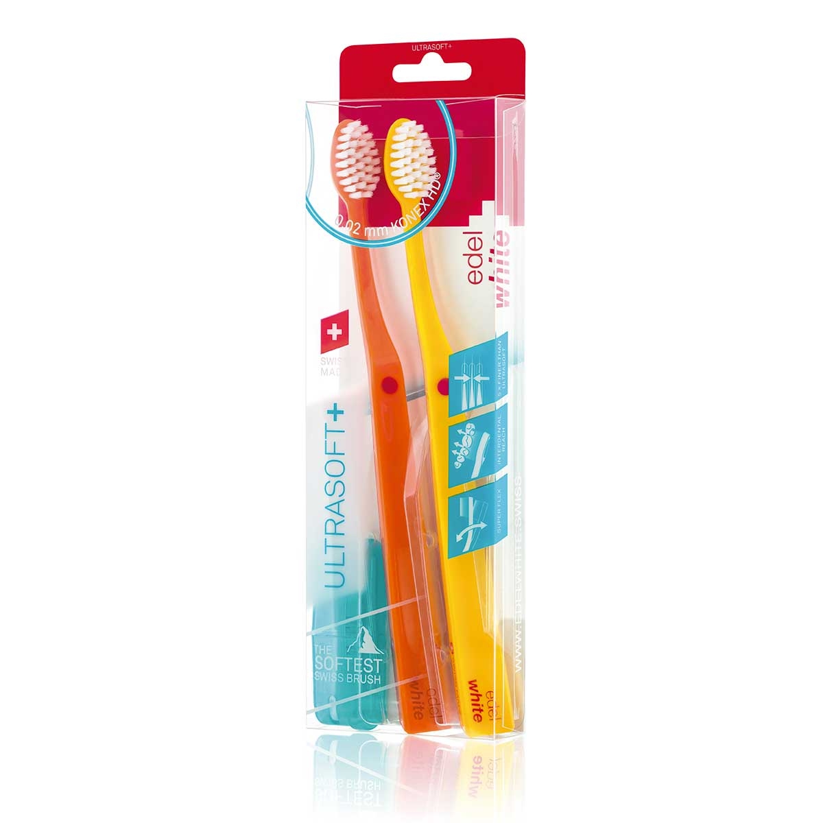 Escova de Dente Edel White Ultrasoft Konex HD 0,15mm - Preço exclusivo ...
