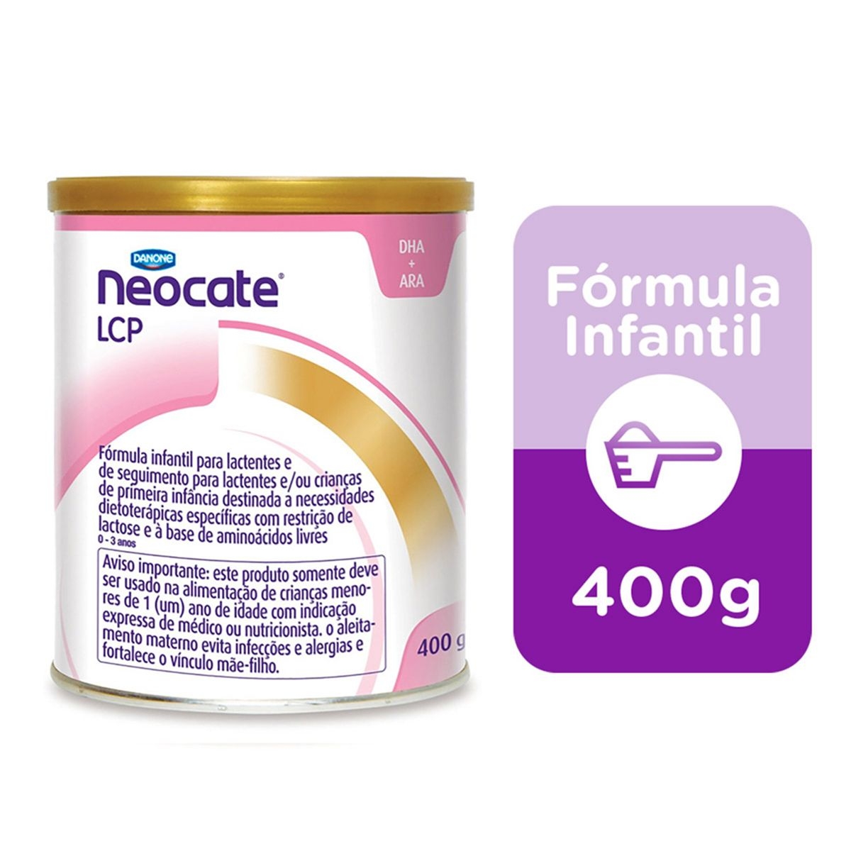Fórmula Infantil Neocate LCP om 400g | Drogasil