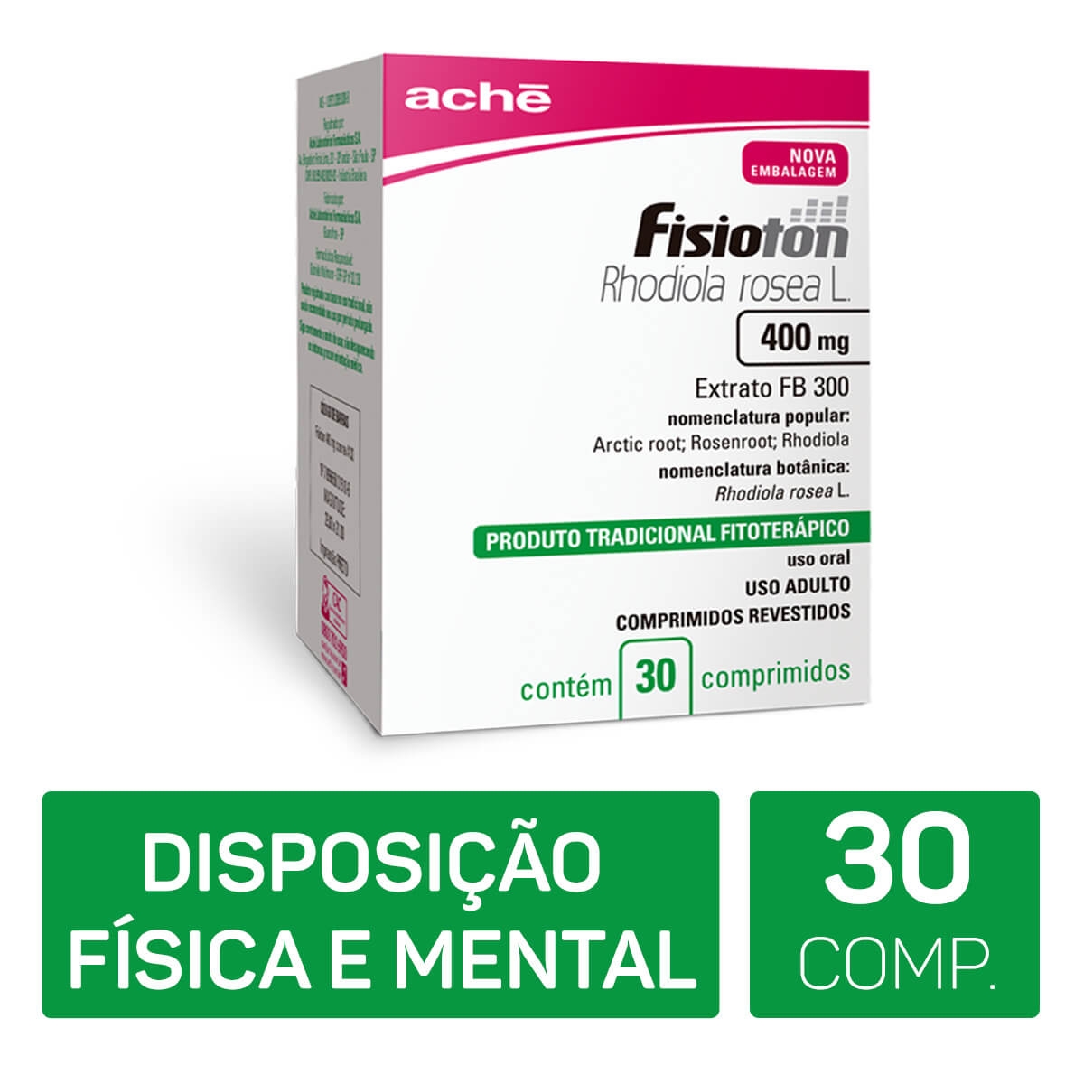Fisioton 400mg Aché 30 Comprimidos | Drogasil