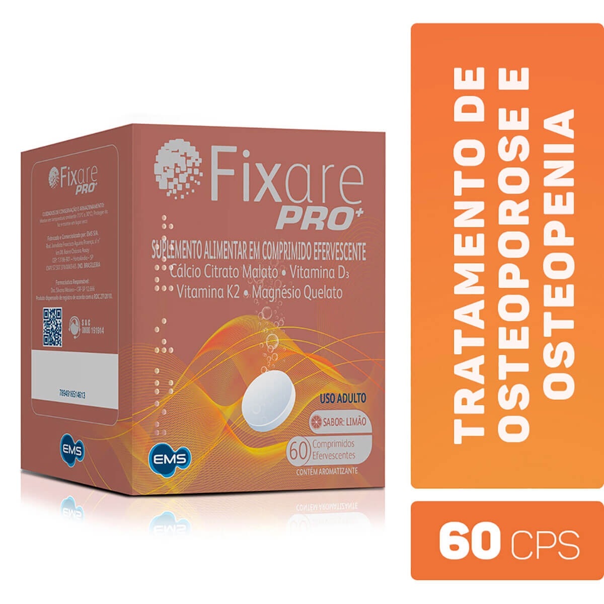 Fixare Pro+ com 60 Comprimidos | Drogasil