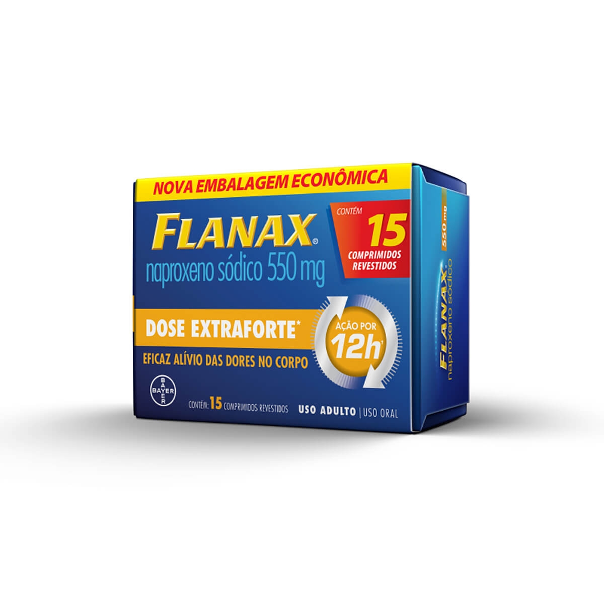 Flanax 550mg Dose Extraforte 15 comprimidos: Encontre online | Drogasil