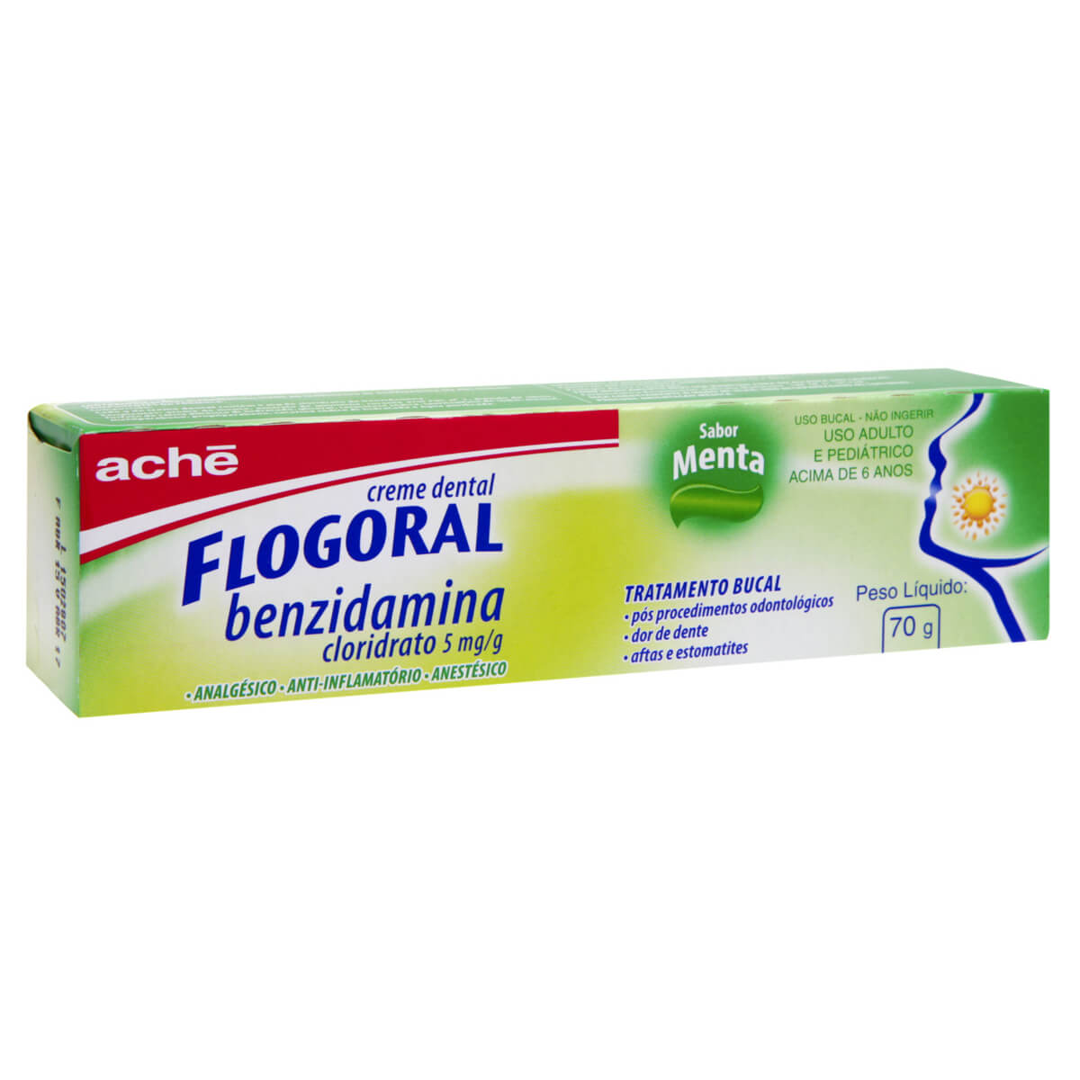 Creme Dental Flogoral Aché | Drogasil