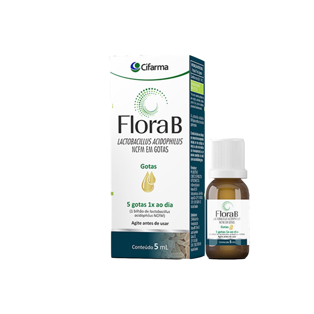 Flora B 5ml com menor preço | Drogasil