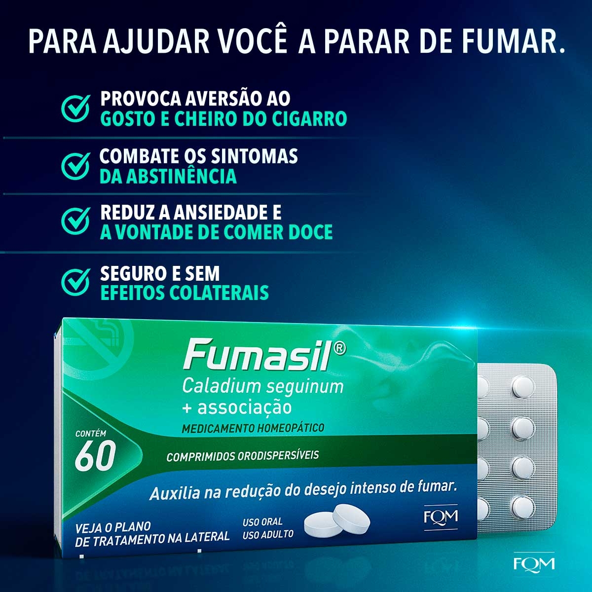 Fumasil 300mg com 60 comprimidos: O que é e para que serve | Drogasil