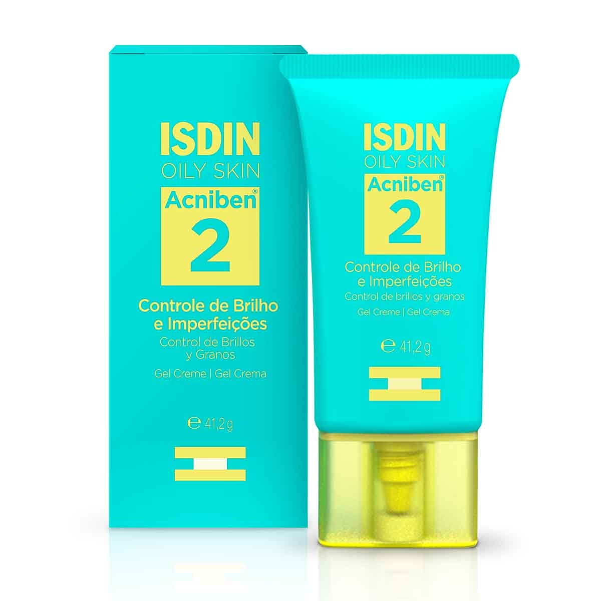 Gel Creme Facial Acniben 2 Isdin Oily Skin 41,2g | Drogasil