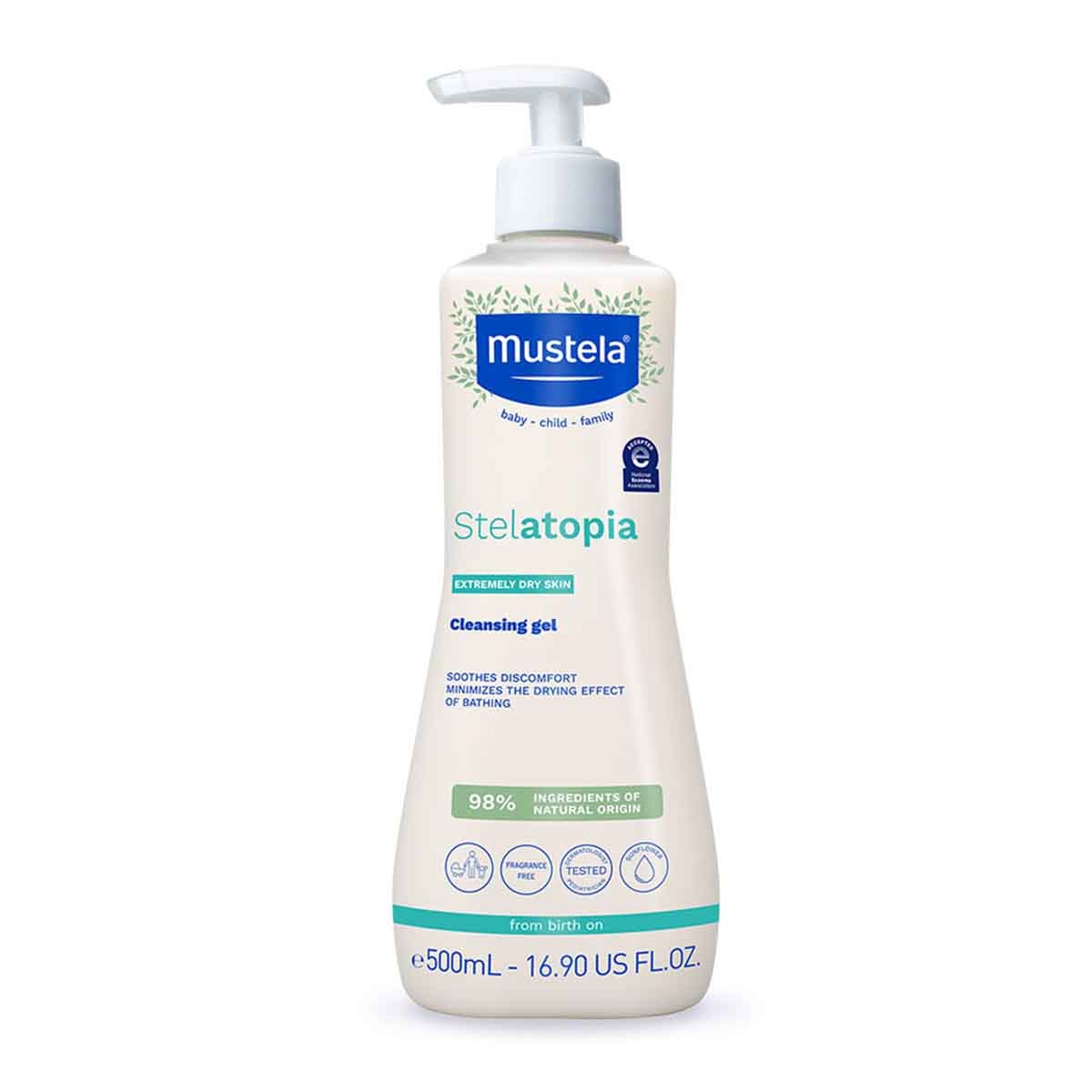Gel Lavante Stelatopia Mustela 500ml - Melhor preço hoje! | Drogasil