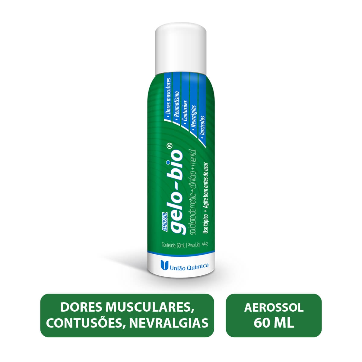 Gelo-Bio Aerossol 60ml | Drogasil