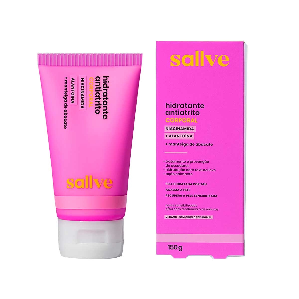 Hidratante Antiatrito Sallve 150g - Preço exclusivo online | Drogasil
