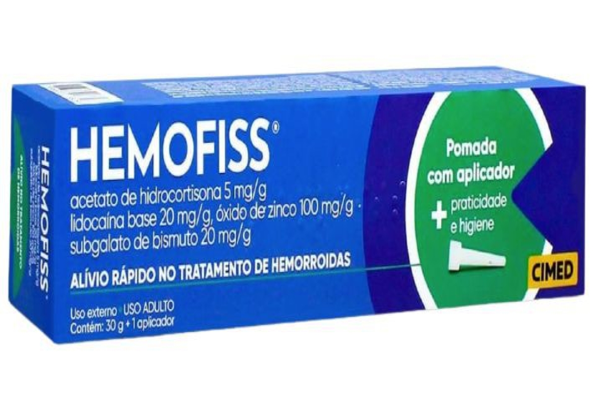 HEMOFISS POMADA 30GR + 1 APLICADOR - CIMED | Drogasil
