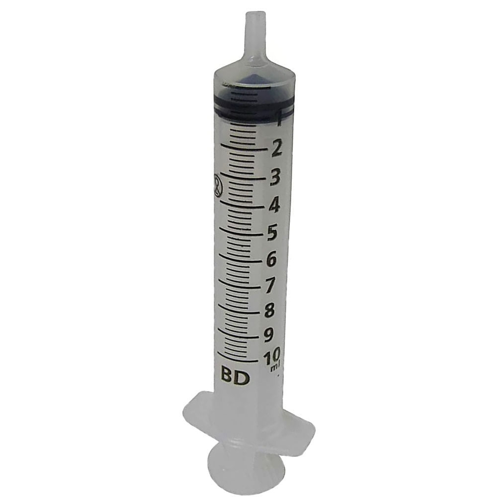 SERINGA BD 10ML LUER SLIP SEM AGULHA - UNIDADE | Drogasil