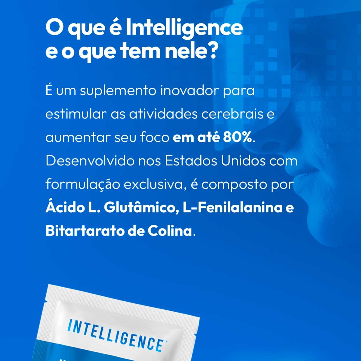 Suplemento Alimentar Intelligence Neuro Booster 2 Cápsulas com menor ...