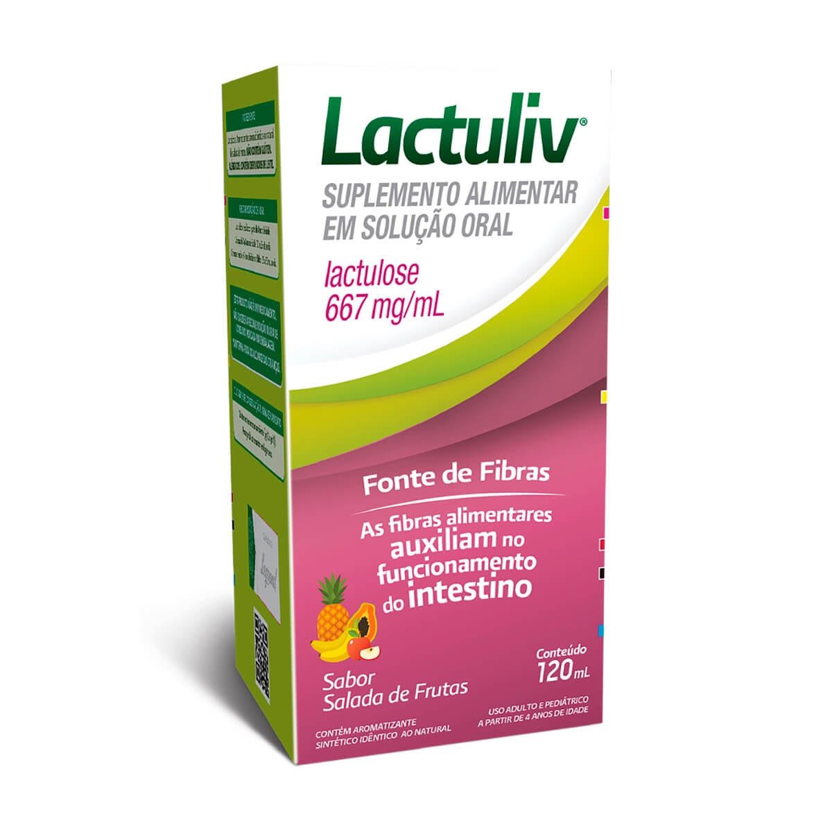 Suplemento Alimentar Lactuliv 667mg/ml Solução Oral Sabor Salada de ...
