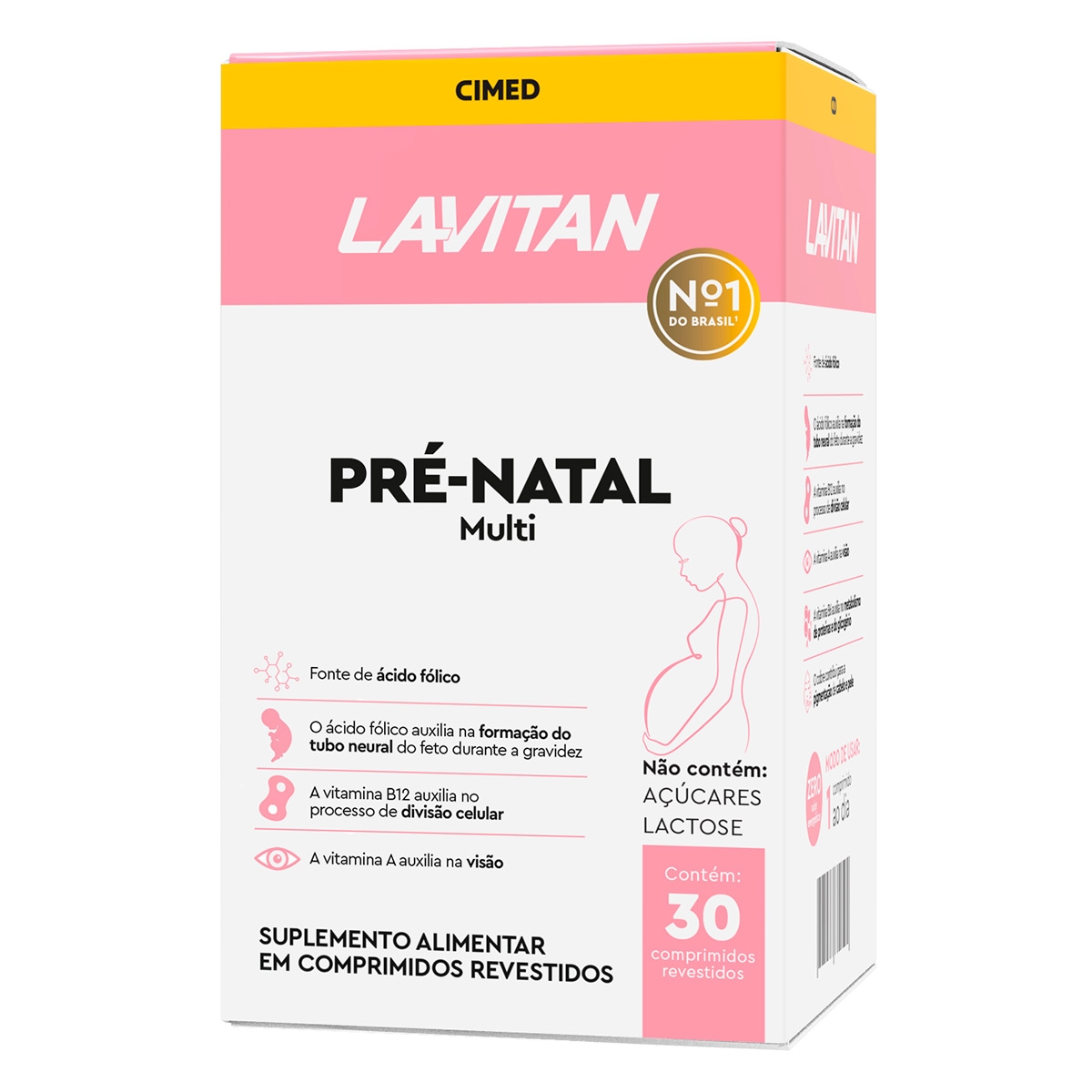 Lavitan Pré Natal Multi comprimidos: veja preço e para que serve | Drogasil