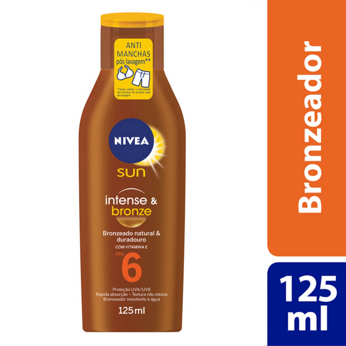 Bronzeador Nivea Sun Intense & Bronze FPS 6 | Drogasil