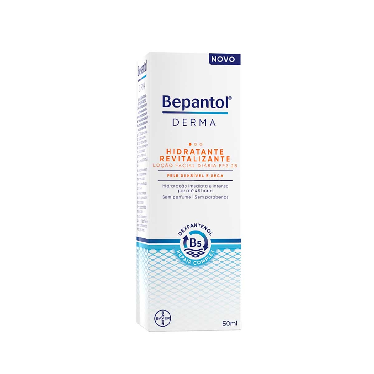 BEPANTOL DERMA FPS25 LOCAO FACIAL 50ML | Drogasil