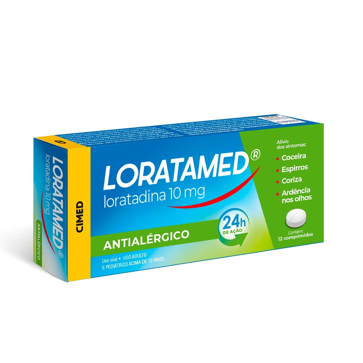 Loratamed 10mg comprimidos: Veja bula, preço e onde comprar | Drogasil