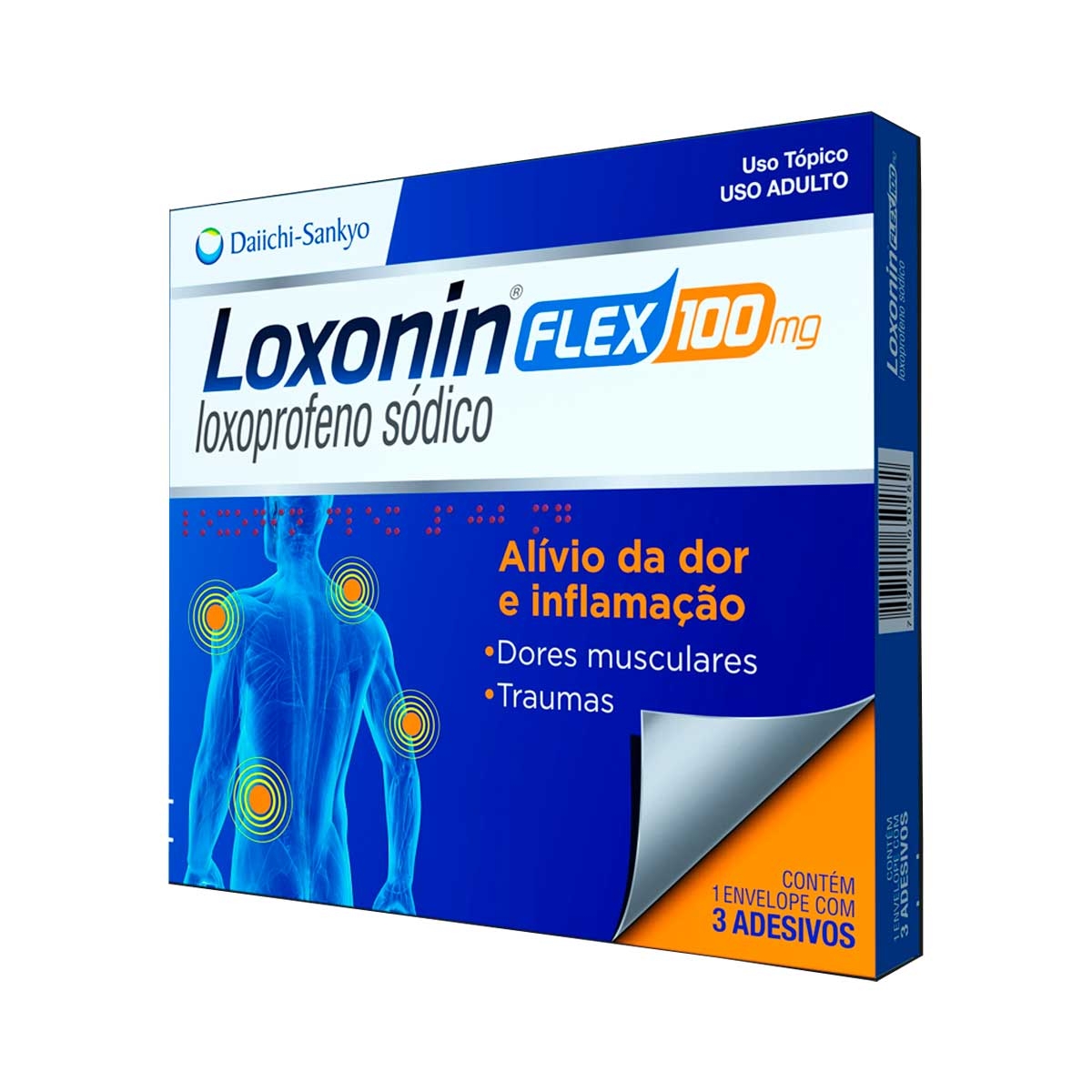 Loxonin Flex 100mg Adesivos: Preço, para que serve e como usar | Drogasil