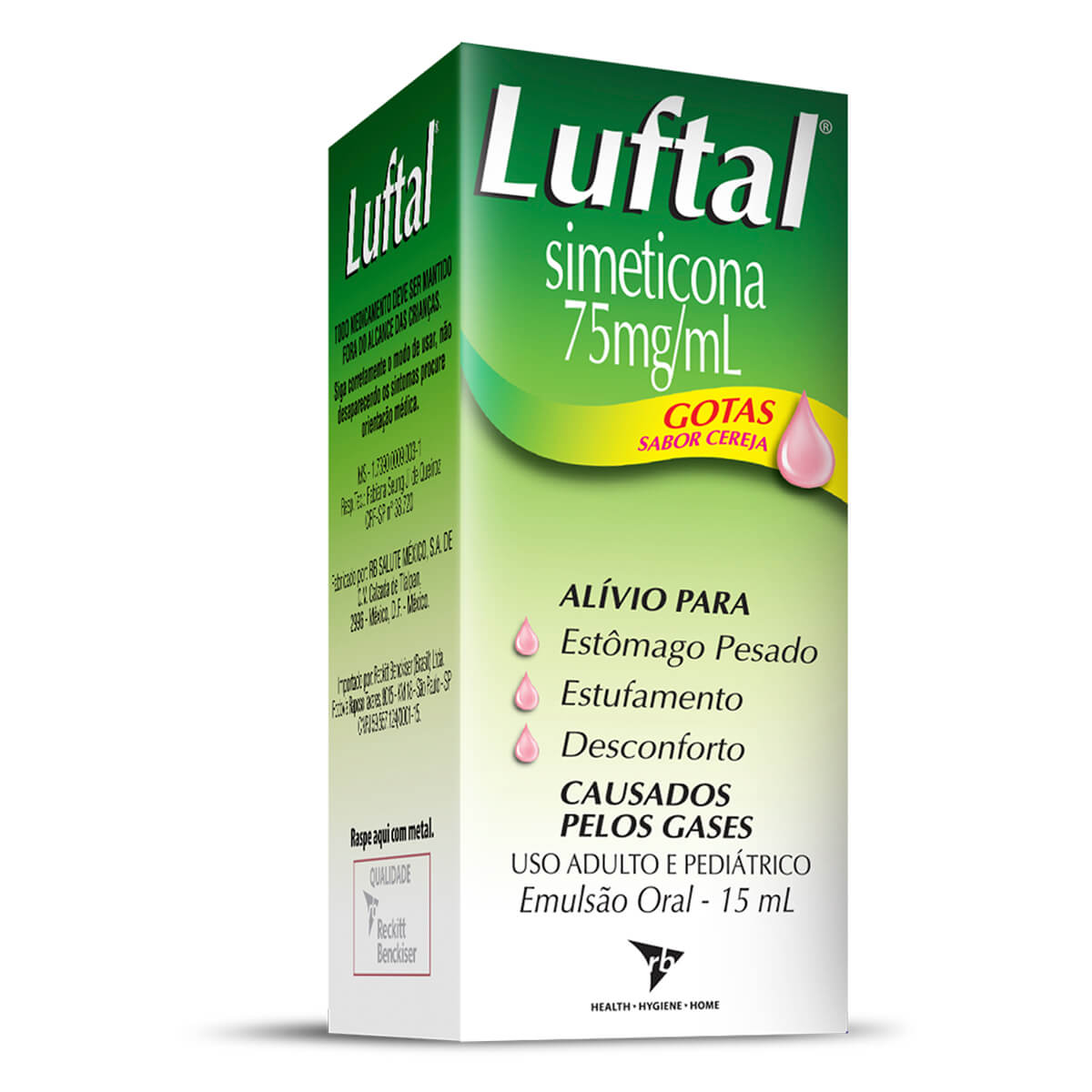 Drogasil | Luftal 75mg/ml 15ml Gotas Reckitt Benckiser